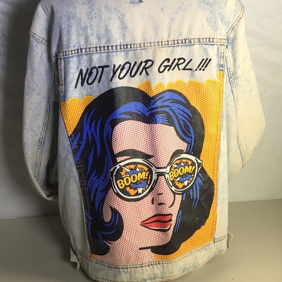 Boom Boom Jeans | Jackets & Coats | Boom Boom Jeansnot Your Girl Pop ...